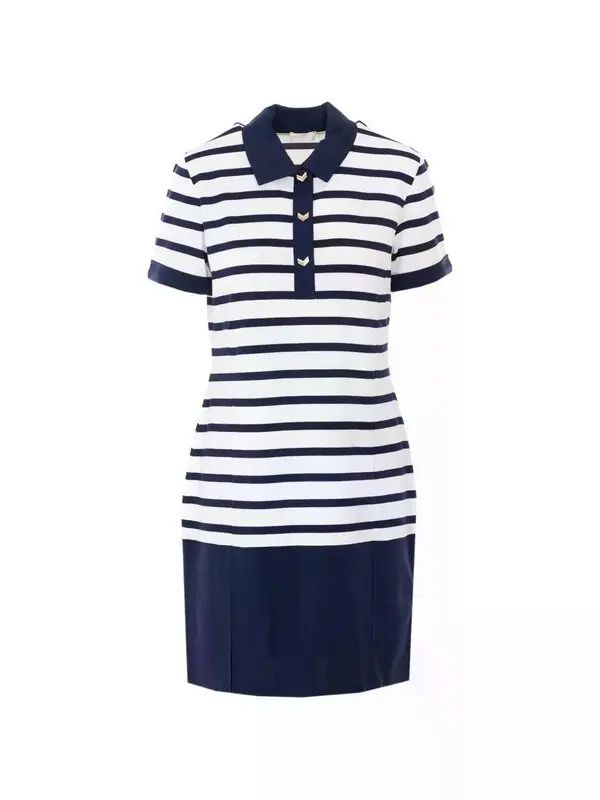 Liu Jo Striped Mini Dress - Blue