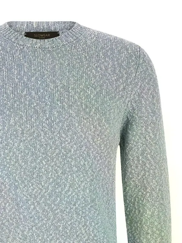 ZANONE Two-tone Knitted Sweater