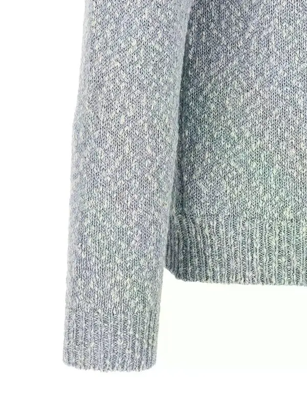 ZANONE Two-tone Knitted Sweater