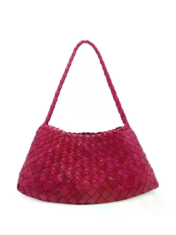 Dragon Diffusion Rosanna Handwoven Shoulder Bag - Pink