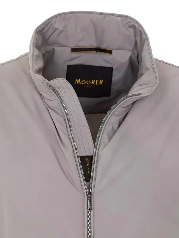 MOORER Senio Zip-fastening Vest