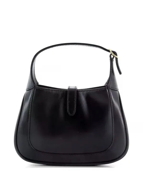Gucci Jackie 1961 Leather Mini Hobo Bag - Black