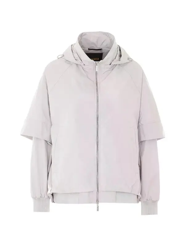 MOORER Detachable Hood Jacket