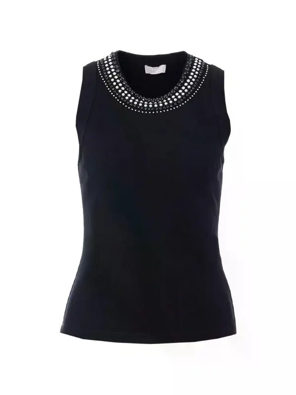 Liu Jo Studded Crewneck Top