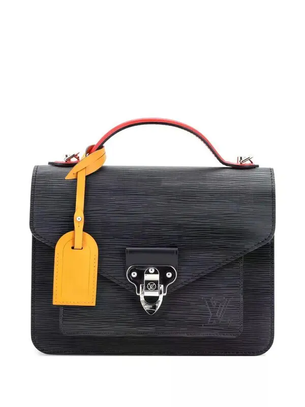 LOUIS VUITTON Neo Monceau Handbag Epi Leather - Black