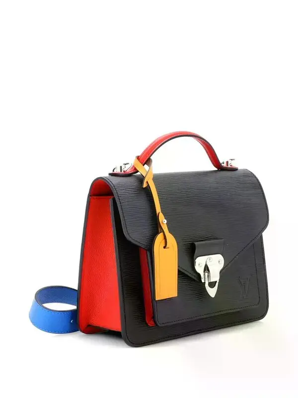 LOUIS VUITTON Neo Monceau Handbag Epi Leather - Black