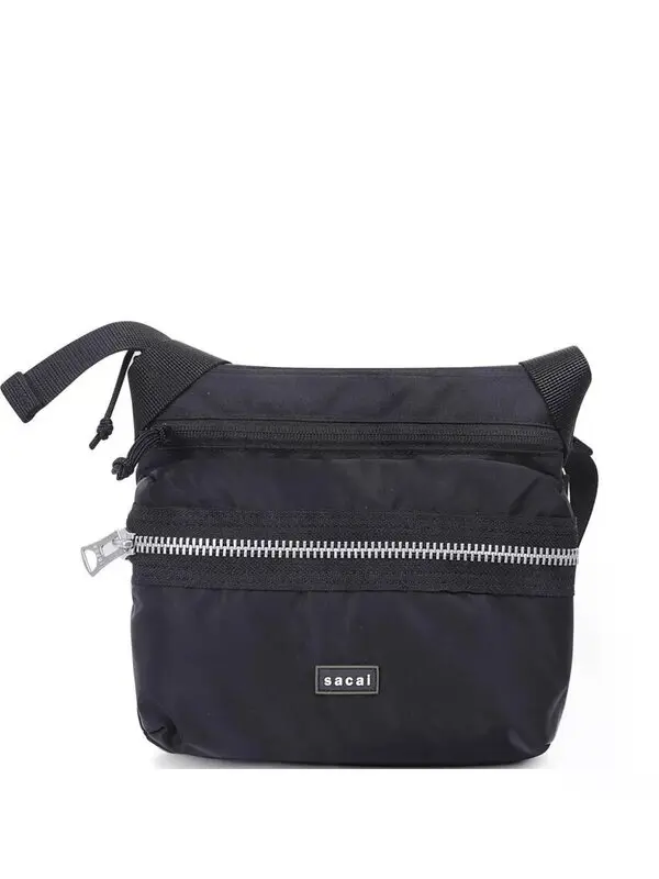 Sacai Zip-pocket Detail Bag - Black