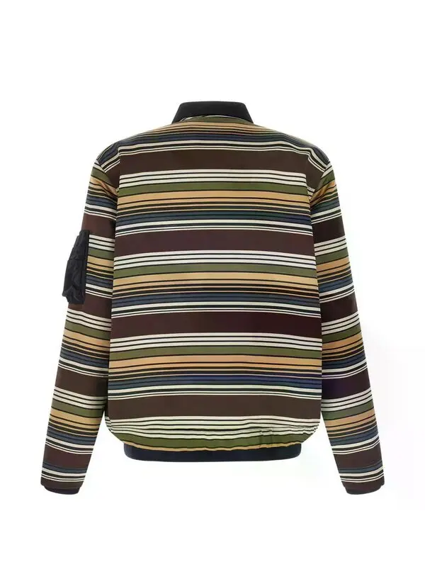 Sacai Striped Bomber Jacket