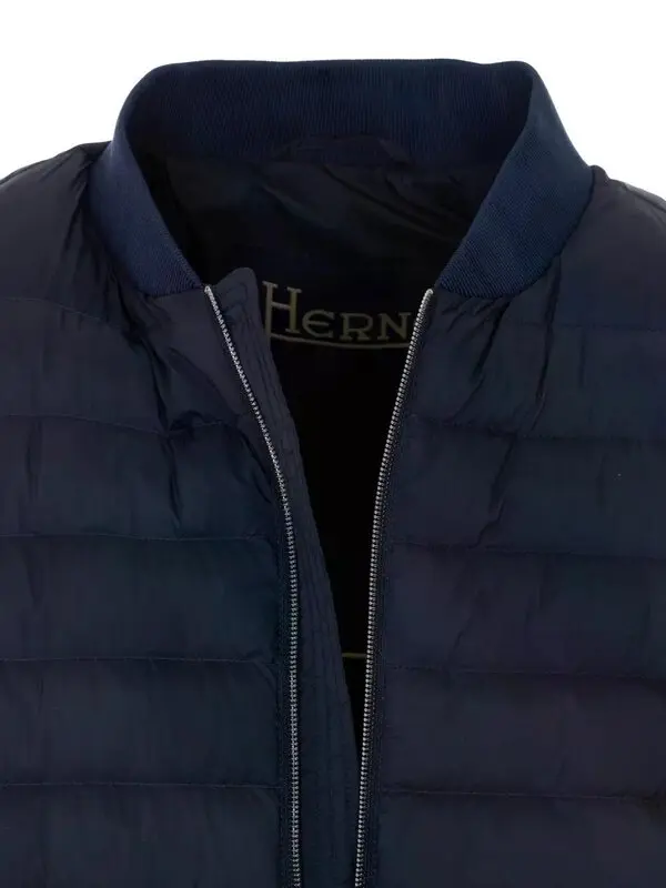 Herno Zip-up Bomber Jacket - Blue