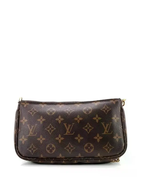 LOUIS VUITTON Multi Pochette Accessoires Monogram Canvas Crossbody Bag - Brown