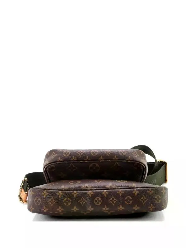 LOUIS VUITTON Multi Pochette Accessoires Monogram Canvas Crossbody Bag - Brown