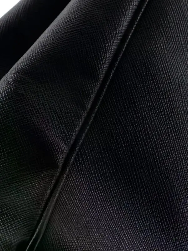 Prada Double Zip Lux Saffiano Leather Medium Tote Bag