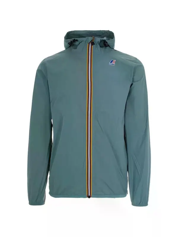 K-WAY Hooded Zip Jacket - Green
