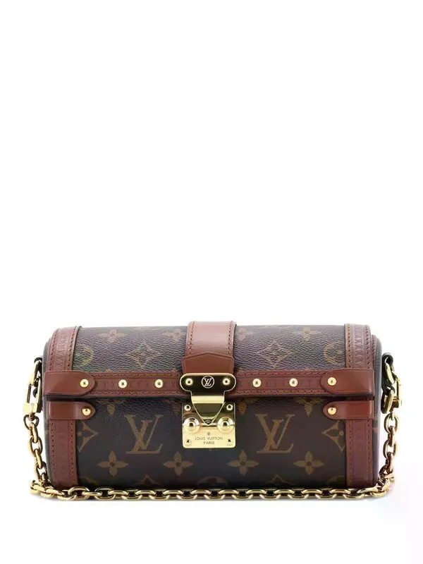 LOUIS VUITTON Papillon Trunk Shoulder Bag Monogram Canvas