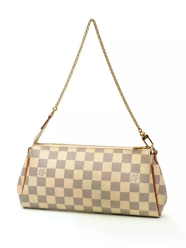 LOUIS VUITTON 2015 Damier Azur Eva Satchel