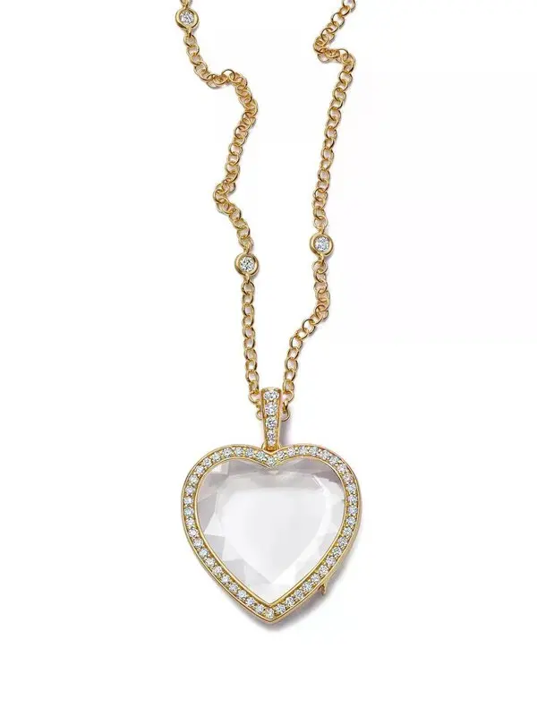 Loquet Eros Locket Chain Diamond Necklace - Gold