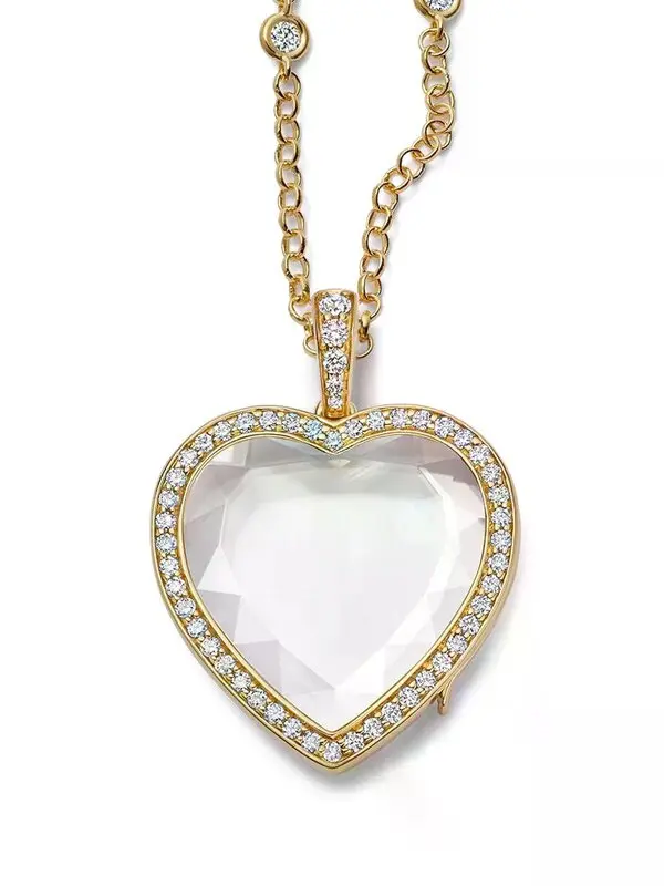 Loquet Eros Locket Chain Diamond Necklace