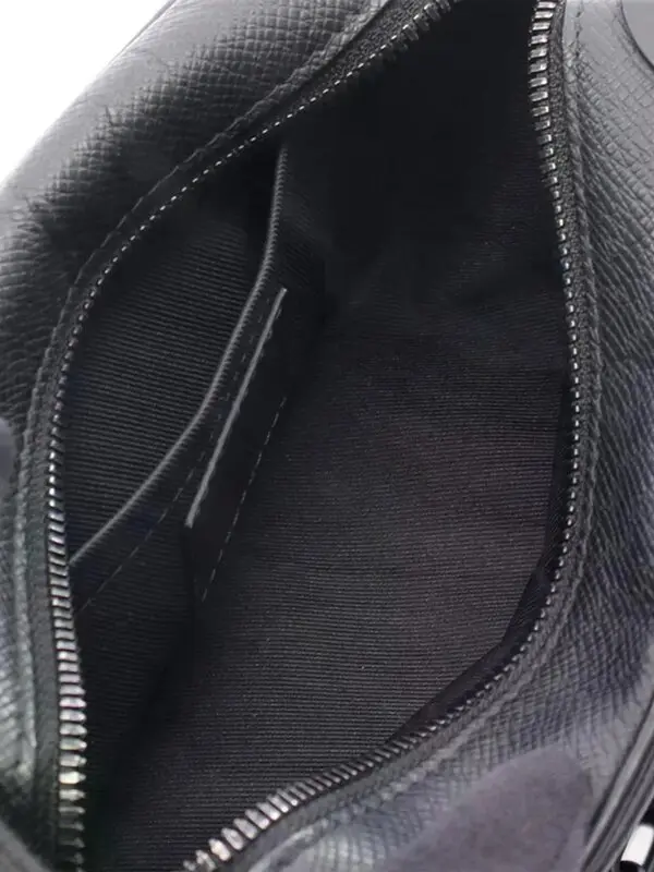 LOUIS VUITTON 2019 Taiga Rainbow Soft Trunk Crossbody Bag - Black