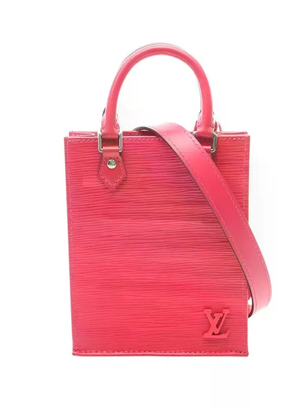 LOUIS VUITTON 2020 Epi Petit Sac Plat Satchel - Pink