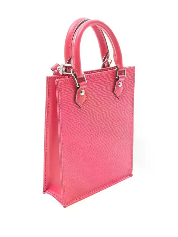 LOUIS VUITTON 2020 Epi Petit Sac Plat Satchel - Pink