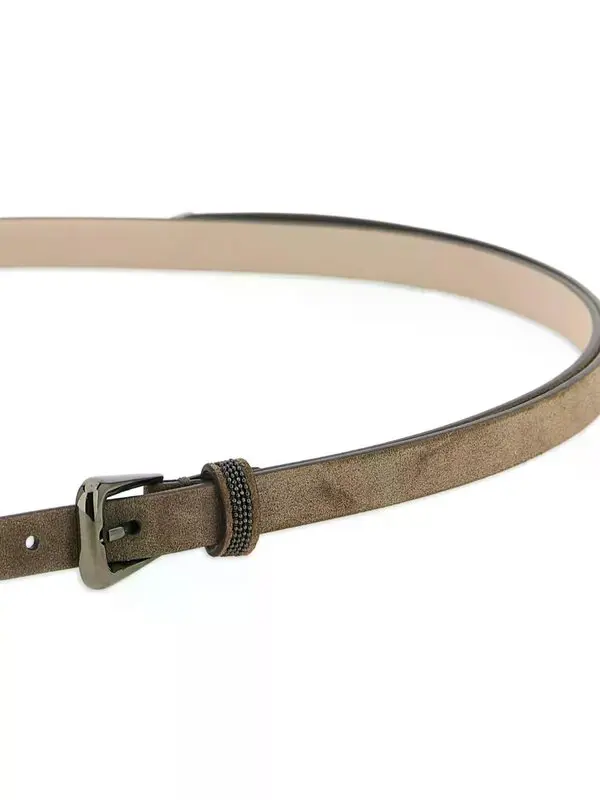 Brunello Cucinelli Monile-embellished Loop Belt