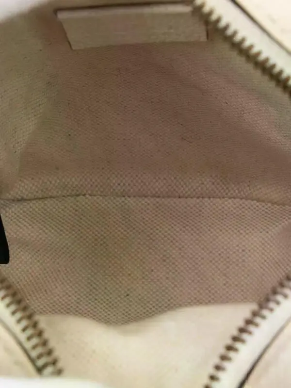 Gucci 2000-2015 Mini Grained Calfskin Logo Crossbody Bag