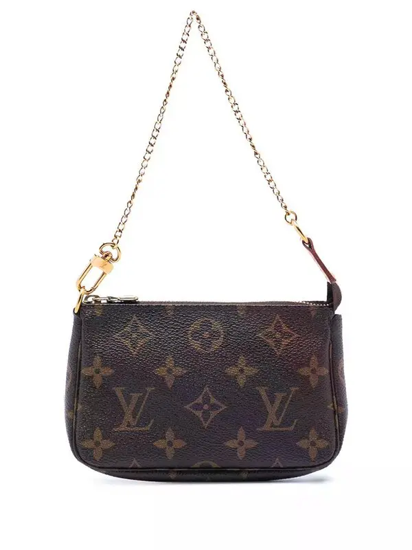 LOUIS VUITTON 2017 Monogram Mini Pochette Accessoires