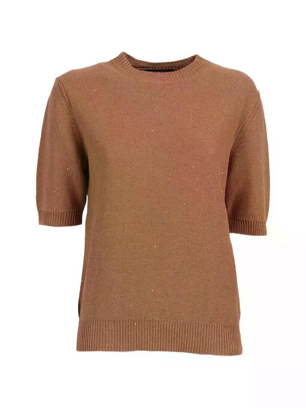 Fabiana Filippi Short-sleeve T-shirt - Brown