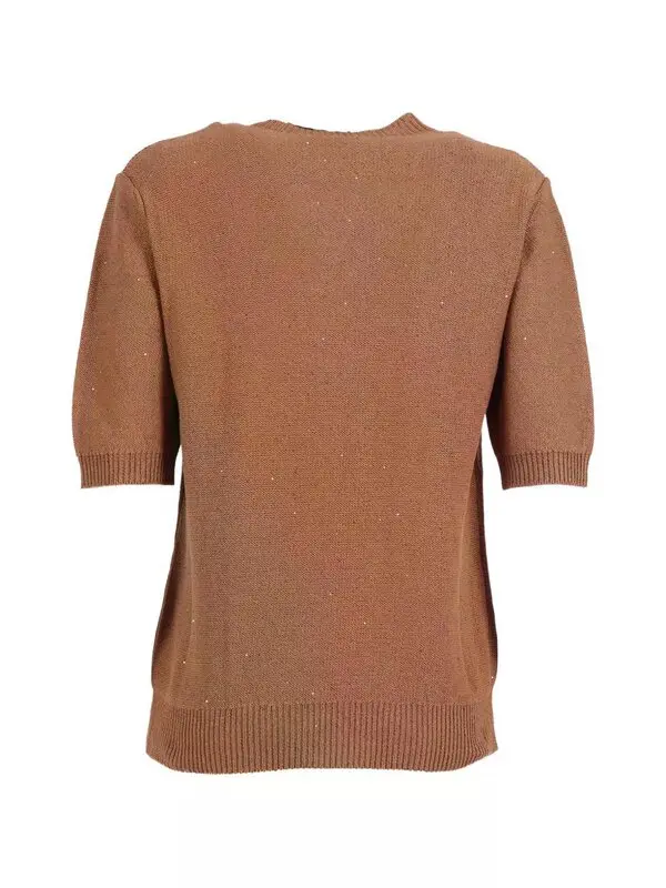 Fabiana Filippi Short-sleeve T-shirt - Brown