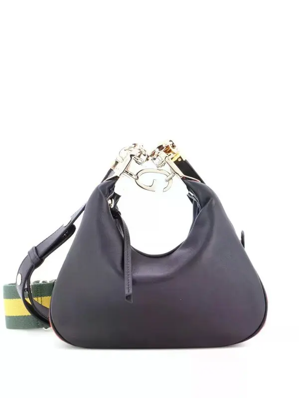 Gucci Attache Small Leather Shoulder Bag - Black