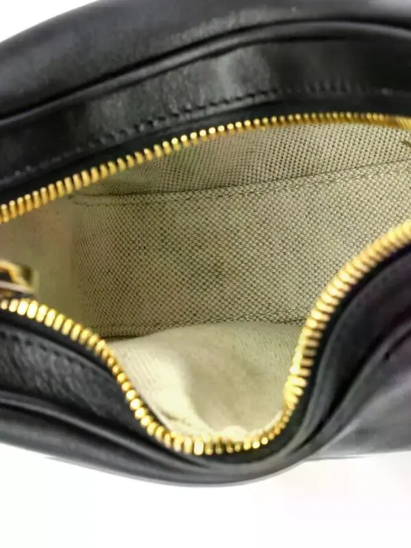Gucci Attache Small Leather Shoulder Bag - Black