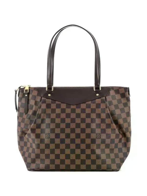 LOUIS VUITTON Westminster Handbag Damier Gm Tote - Brown