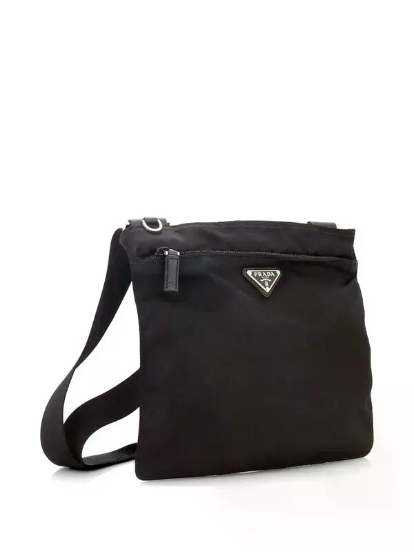 Prada Flat Messenger Crossbody Bag