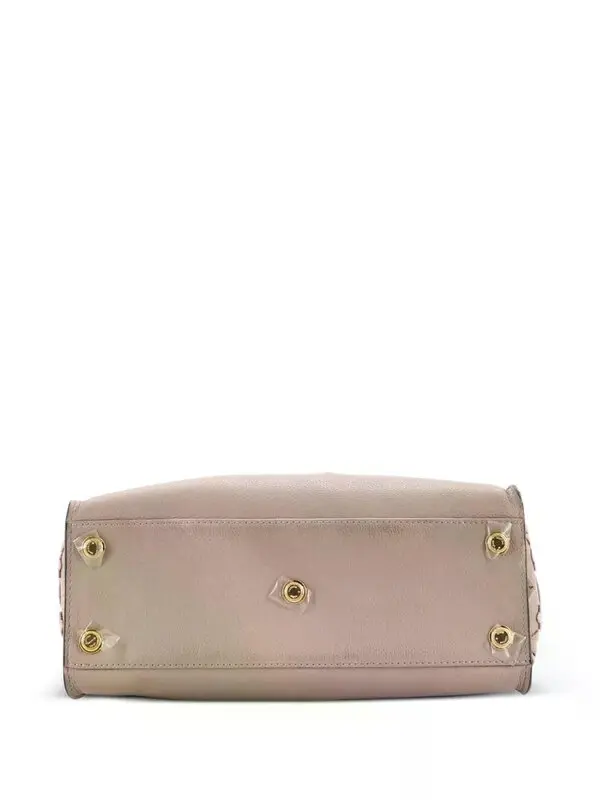LOUIS VUITTON On My Side Monogram Tuffetage Leather Mm Tote Bag - Neutrals