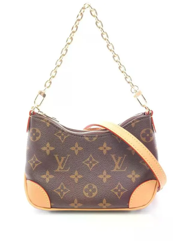 LOUIS VUITTON 2010-2026 Monogram Nano Boulogne Shoulder Bag