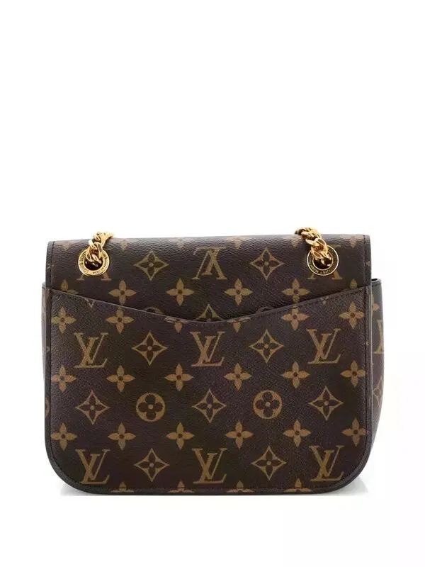LOUIS VUITTON Passy Handbag Monogram Canvas Crossbody Bag - Brown