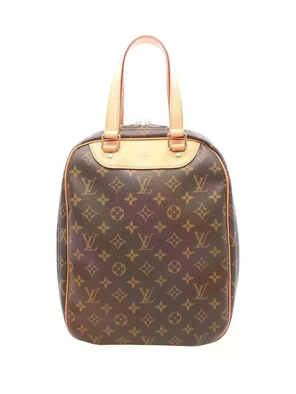 LOUIS VUITTON 2000 Monogram Excursion Handbag - Brown