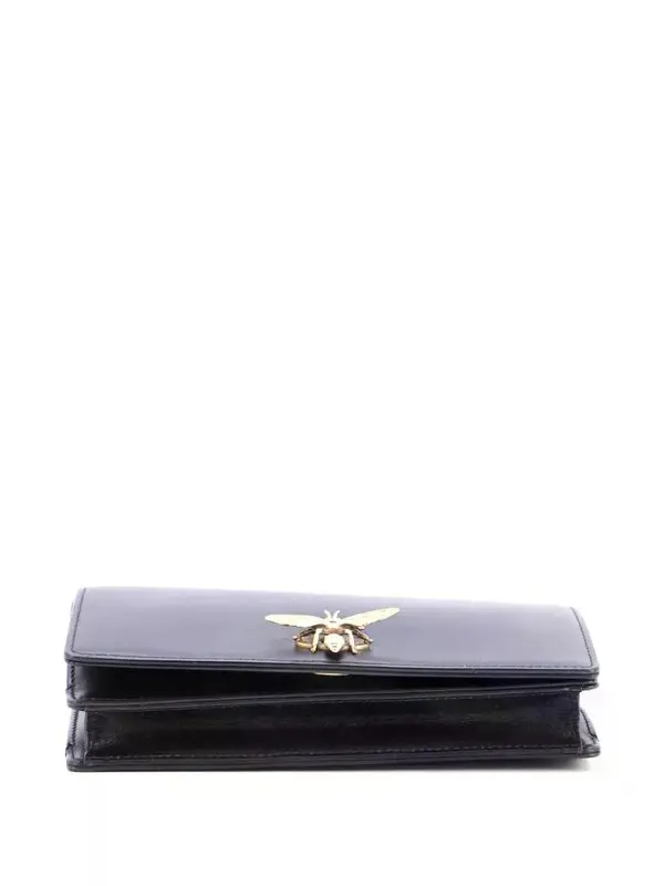 Dior Bee Leather Clutch Bag