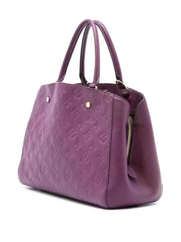 LOUIS VUITTON 2014 Monogram Empreinte Montaigne Mm Satchel