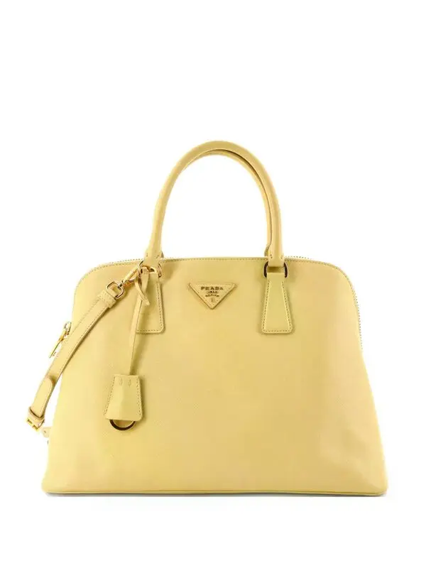 Prada Promenade Bag Saffiano Leather Medium Satchel