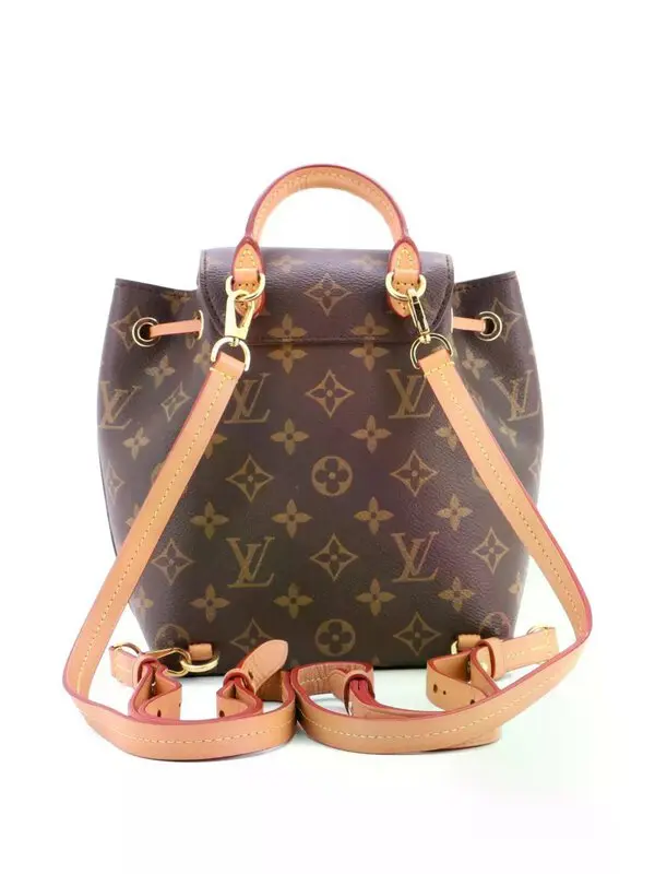 LOUIS VUITTON Montsouris Nm Monogram Canvas Bb Backpack