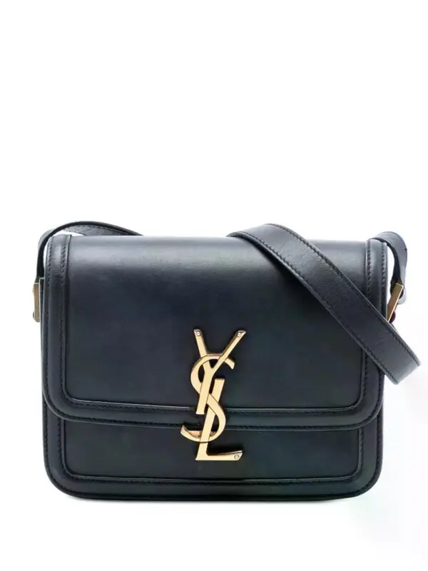 Saint Laurent Small Solferino Satchel - Black
