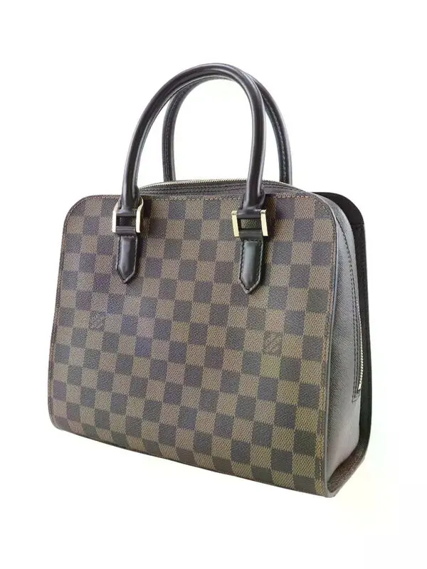 LOUIS VUITTON 2003 Damier Ebene Triana Handbag