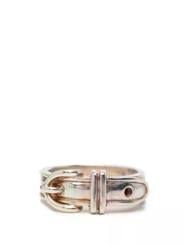 Hermès Ceinture Buckle Ring - Silver