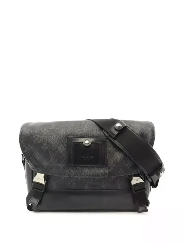 LOUIS VUITTON 2017 Monogram Eclipse Voyager Pm Crossbody Bag