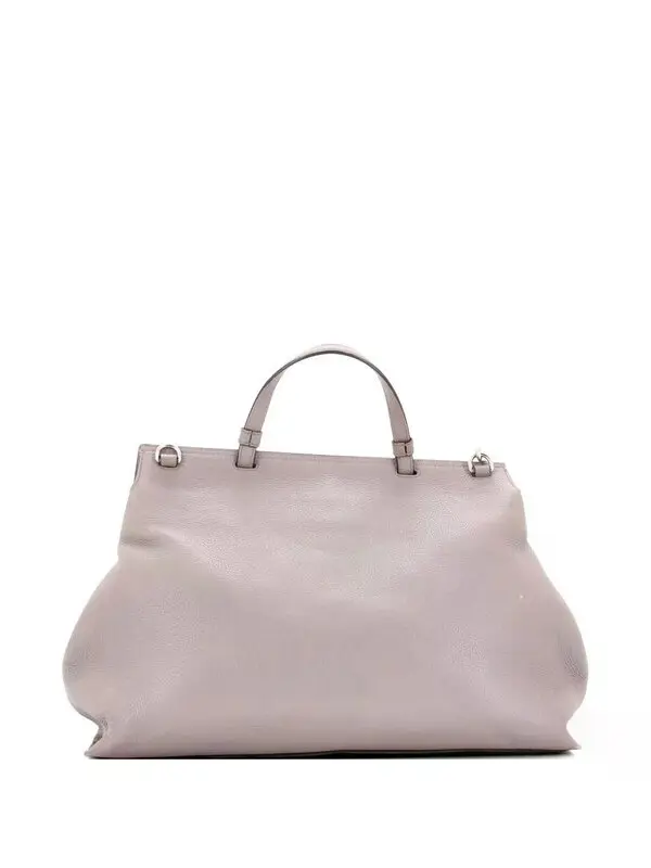 Gucci Bamboo Daily Top Handle Large Satchel - Grey