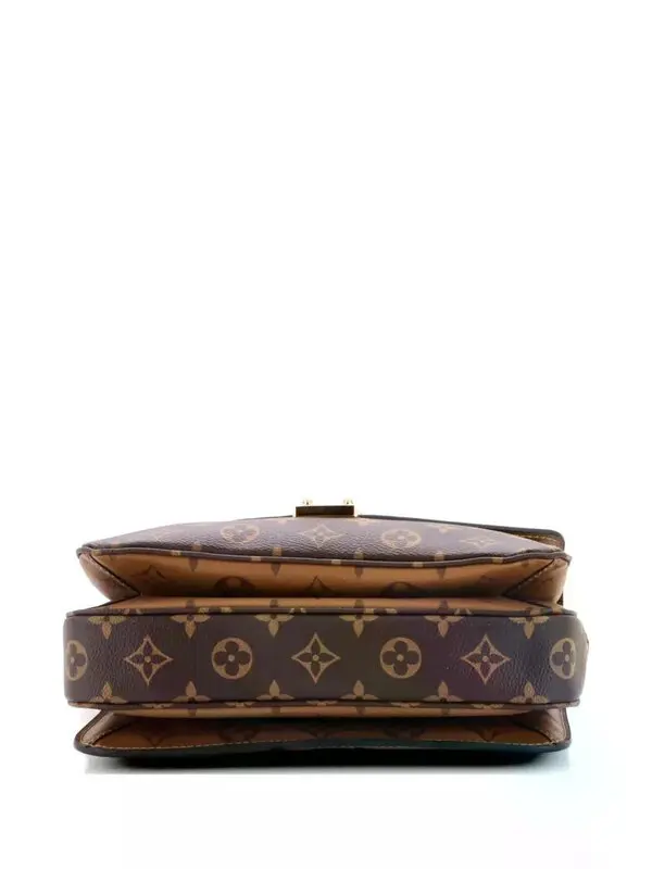 LOUIS VUITTON Pochette Metis Reverse Monogram Canvas Crossbody Bag - Brown