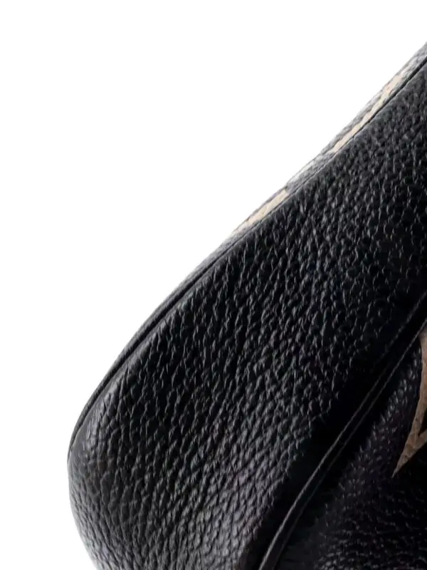 LOUIS VUITTON Multi Pochette Accessoires Bicolor Monogram Empreinte Giant Crossbody Bag - Black