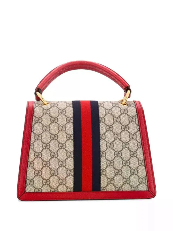 Gucci Queen Margaret Top Handle Small Satchel - Brown