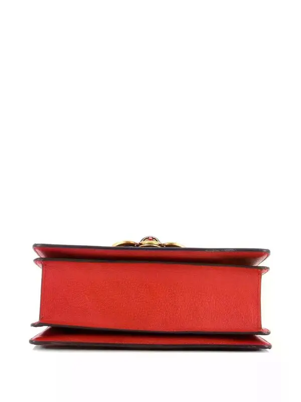 Gucci Queen Margaret Top Handle Small Satchel - Brown
